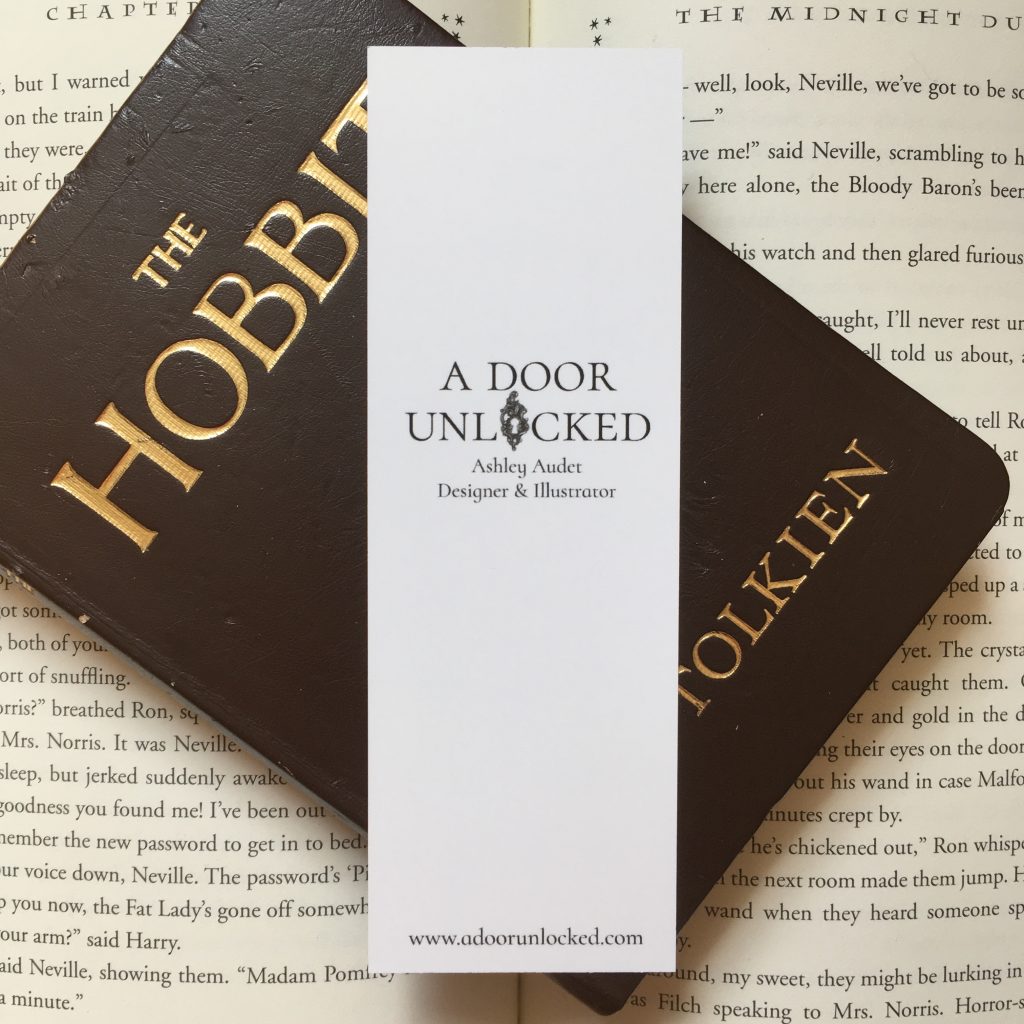 'Home' - A Hogwarts & Hobbit House Bookmark | A Door Unlocked